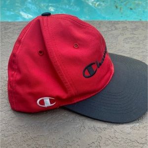 Champion | Accessories | Vintage 9s Champion Snapback Hat | Poshmark